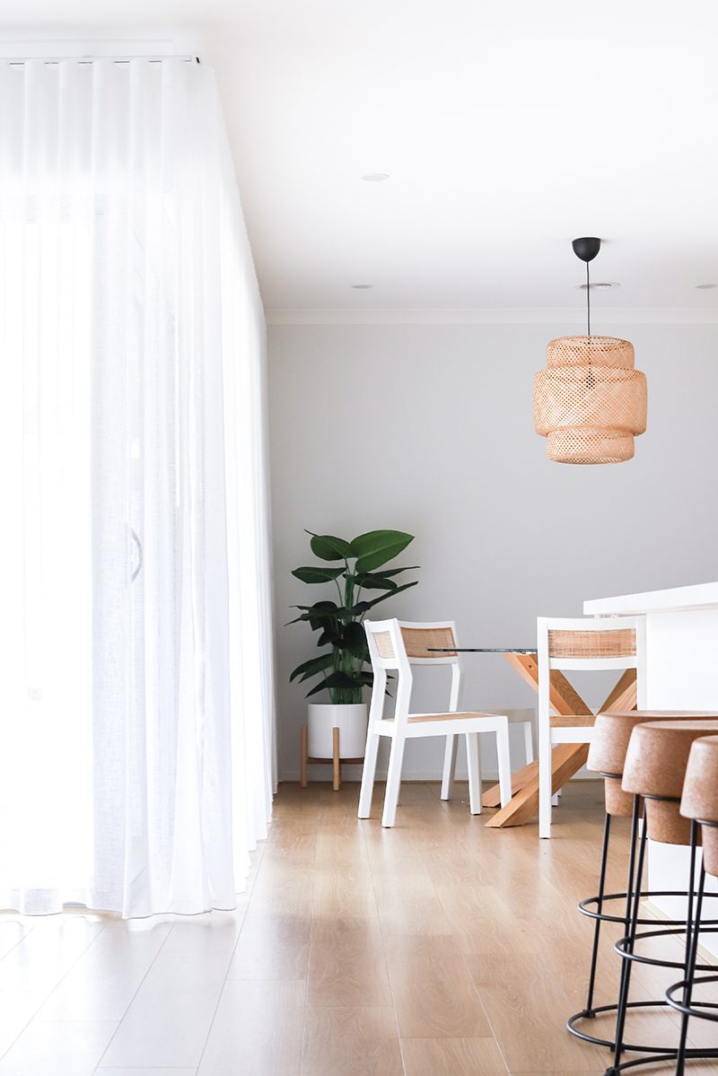 The Watson’s. - dollar curtains + blinds