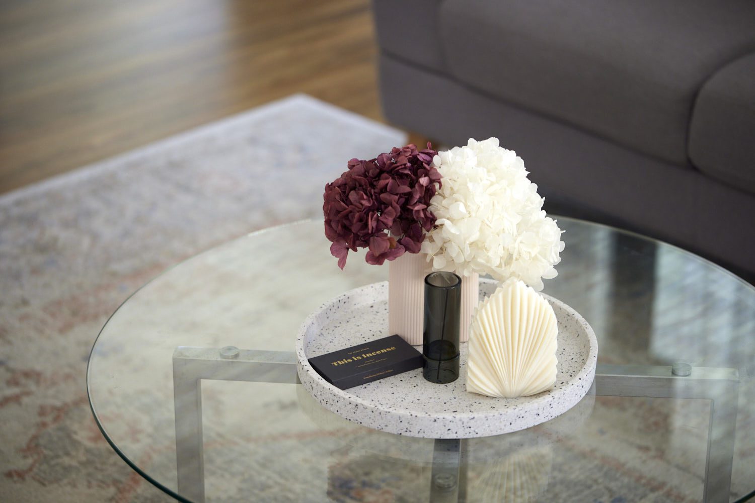 At home with Amelia Webb. - dollar curtains + blinds