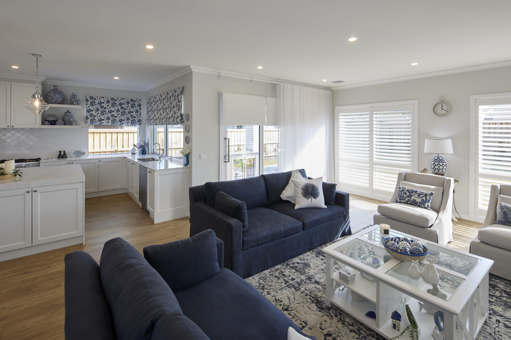 Hamptons Haven. - dollar curtains + blinds